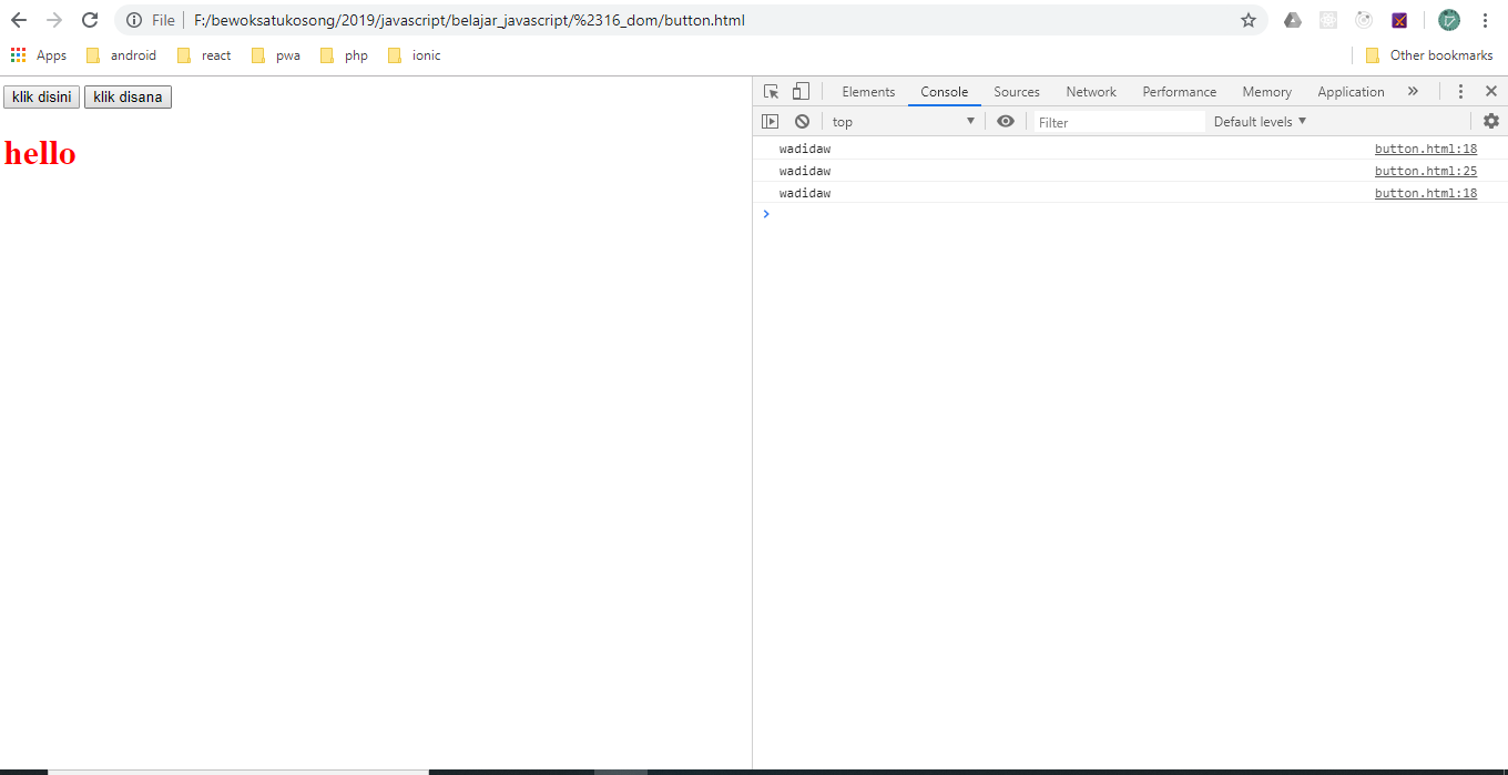 Belajar Javascript Es5 Dan Es6 Part 16 Mengenai Dom Document Object