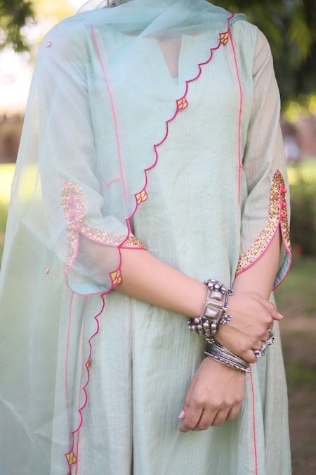 New trendy neck and sleeves designs Pakistan 🇵🇰