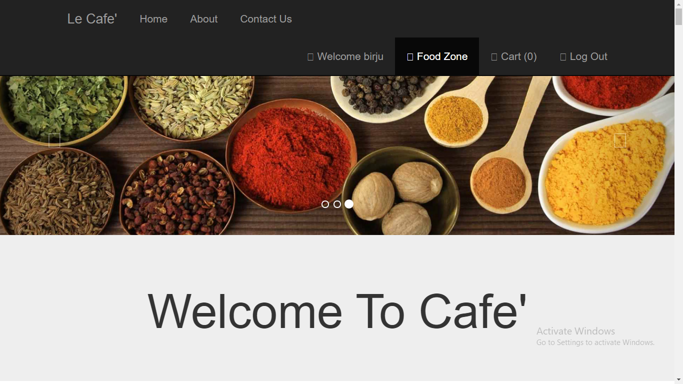 Online Food Ordering System In Php Mysql With Source Code Free Download