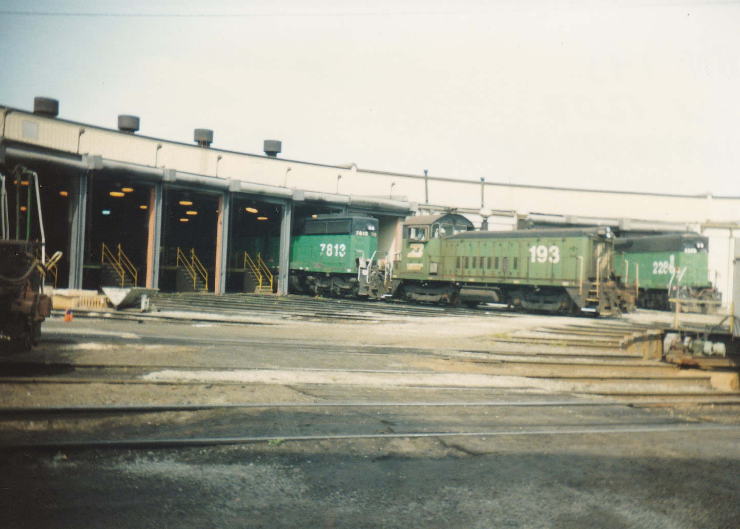 TrainPages: Railfanning at Interbay Yard in Seattle in 1994