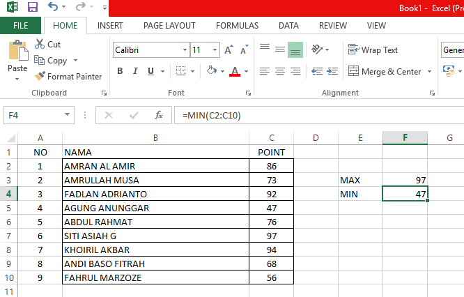 Tutorial EASY77: Tutorial dasar-dasar menggunakan rumus ms excel