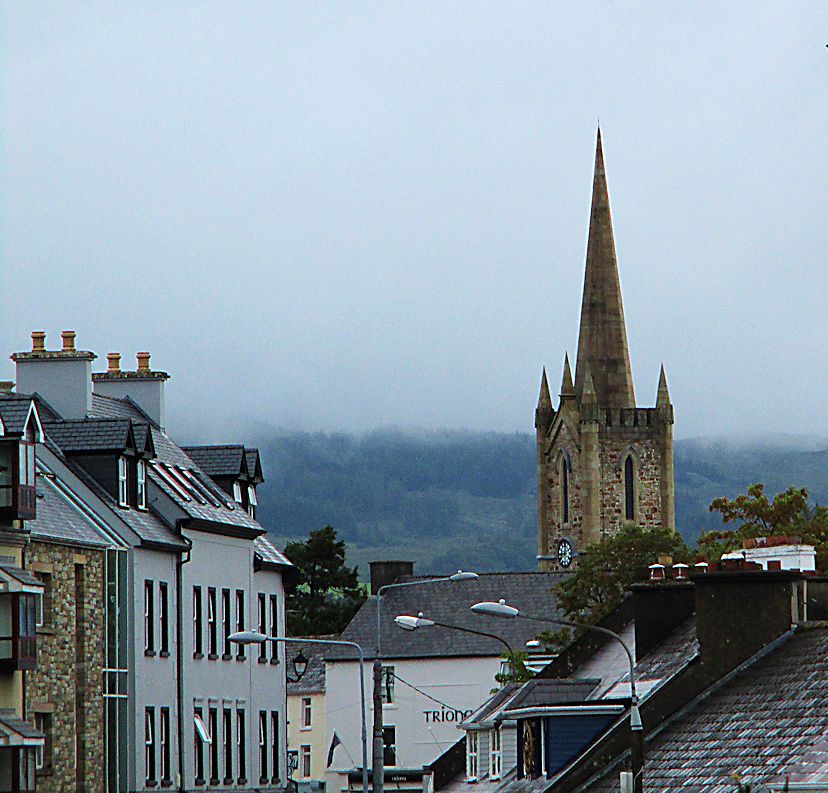 Somewhere in Ireland: spire