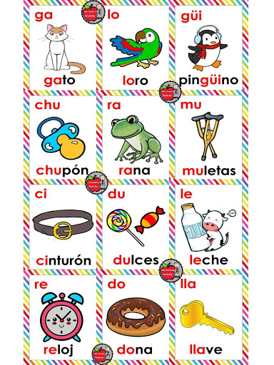 LOTERÍA DE SÍLABAS