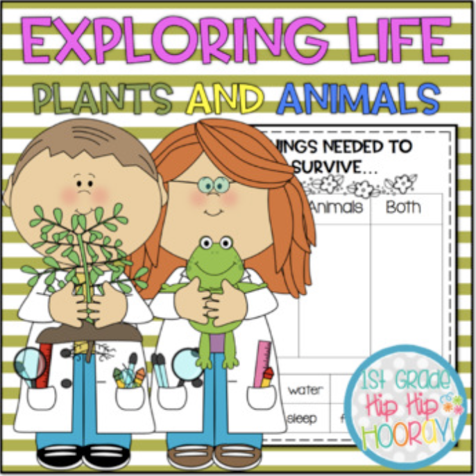 1st Grade Hip Hip Hooray!: NGSS... Life Science...Exploring Plants and ...