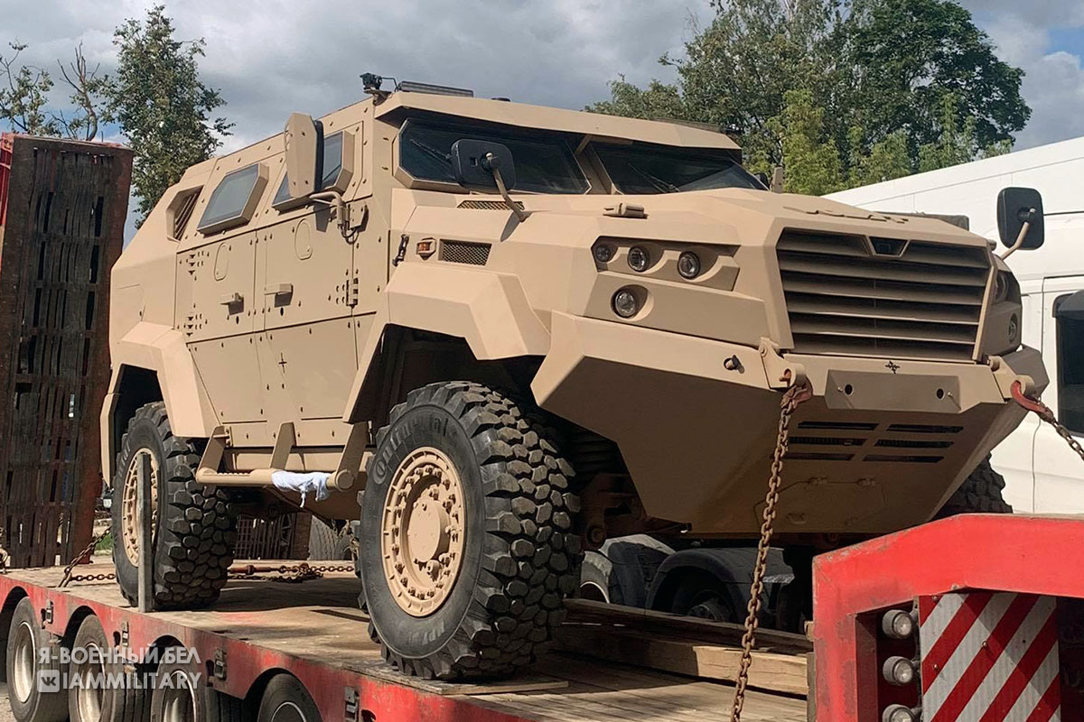 The Dead District: VOLAT (MZKT-490101) armoured vehicle at "Army-2020"