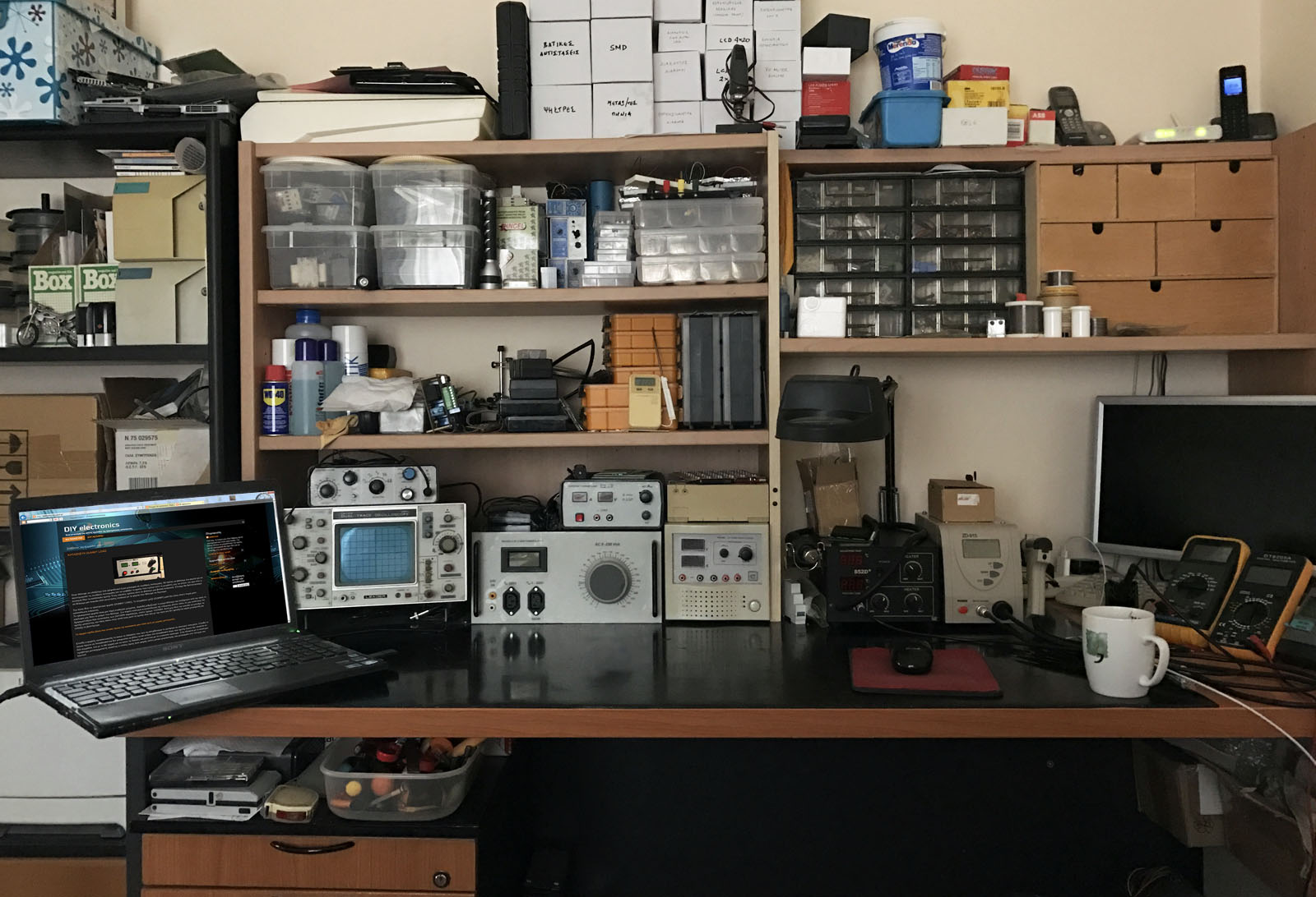 DIY electronics: ΕΡΓΑΣΤΗΡΙΟ