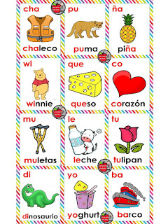 LOTERÍA DE SÍLABAS