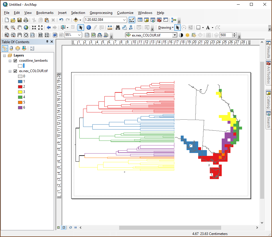 Biodiverse analysis software: Cluster analyses - export coloured ... Biodiverse analysis software: Cluster analyses - export coloured ...