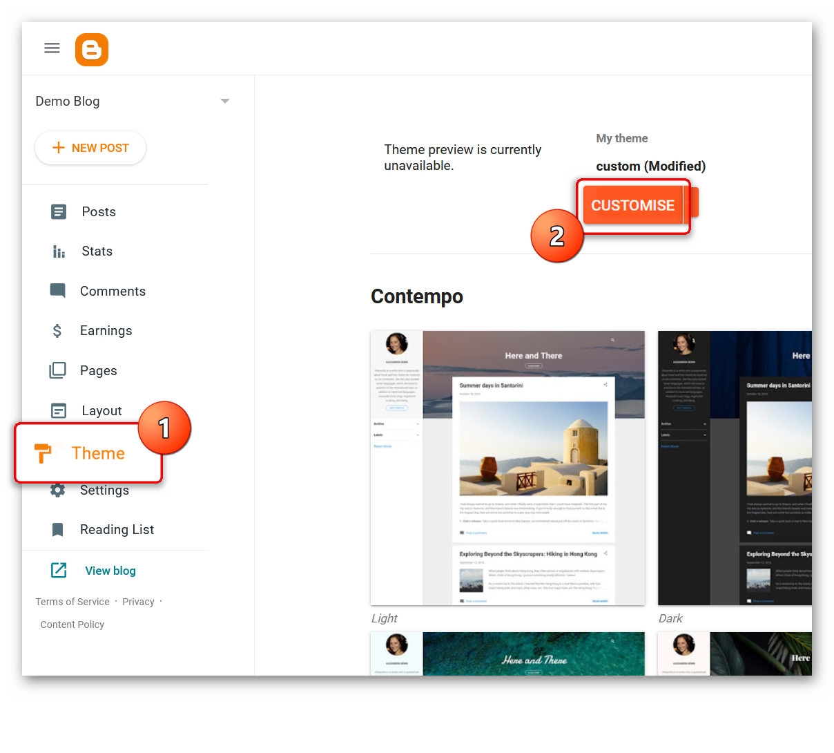 Bloggy Blogger Template - ThemeDaddy - Blog