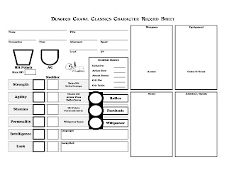 People them with Monsters: DCC RPG Character Sheet