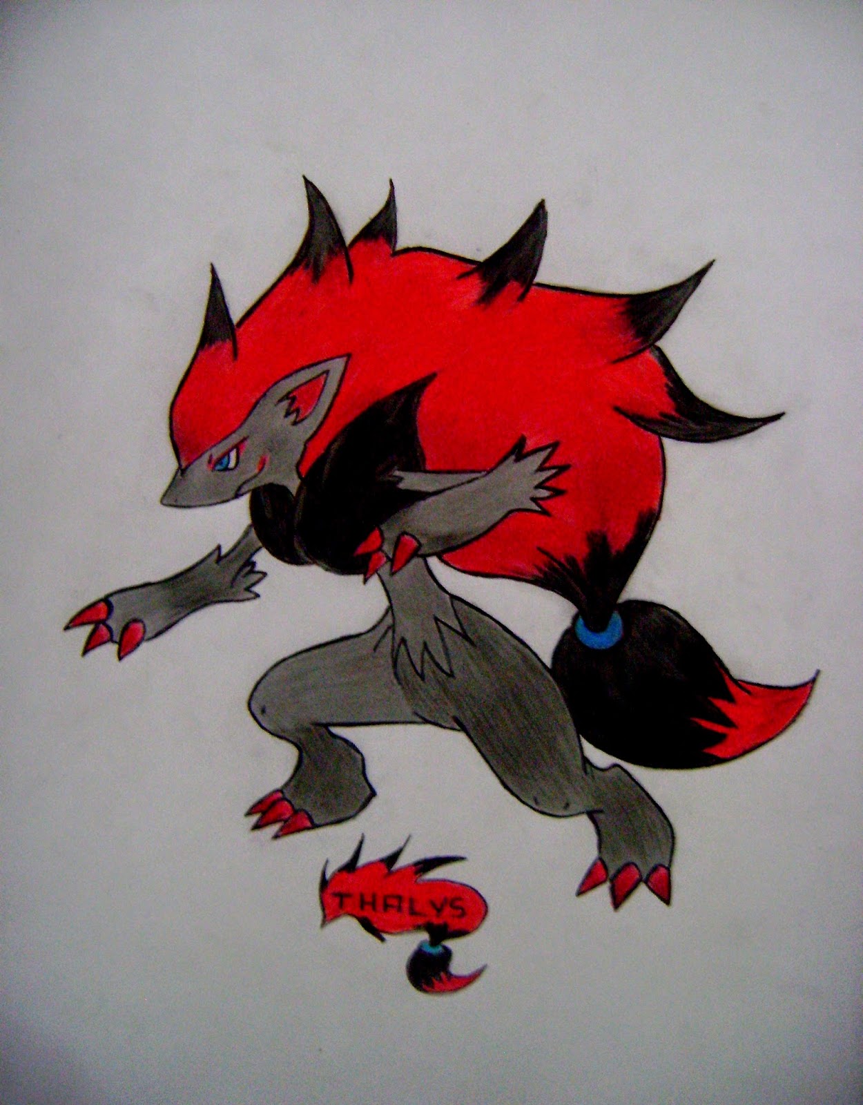 Tutorial de Desenho Zoroark