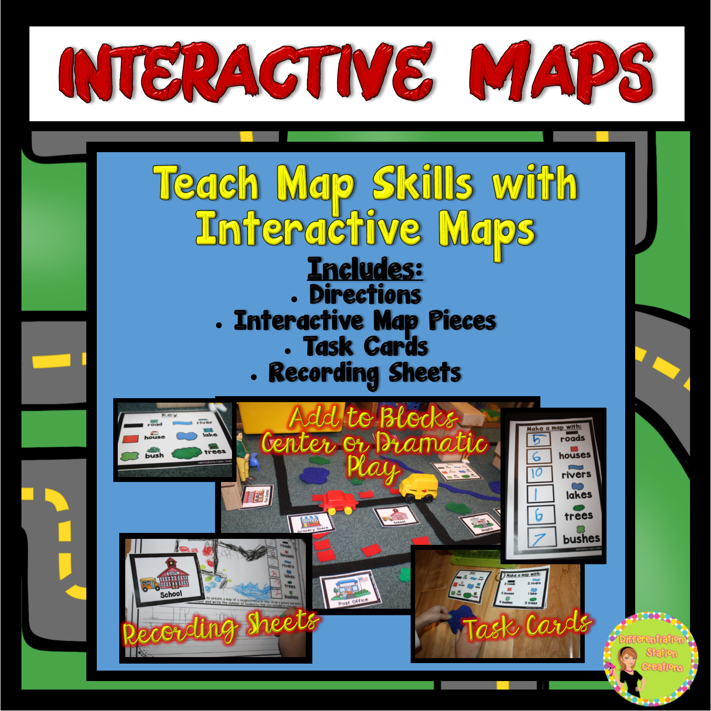 Differentiation Station Creations: All You Need Is Felt...
