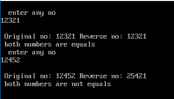 8) Write a program to obtain reversed number of given no and to ...