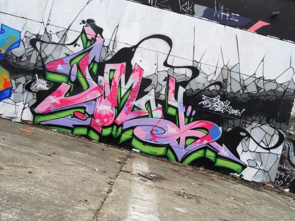 SOMEY WIZARDS TCK Art on Train