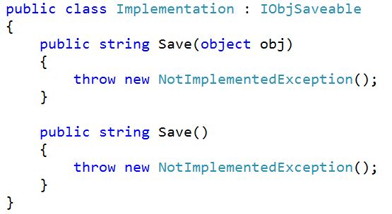 Jeremy Bytes: Updating an Interface Implementation