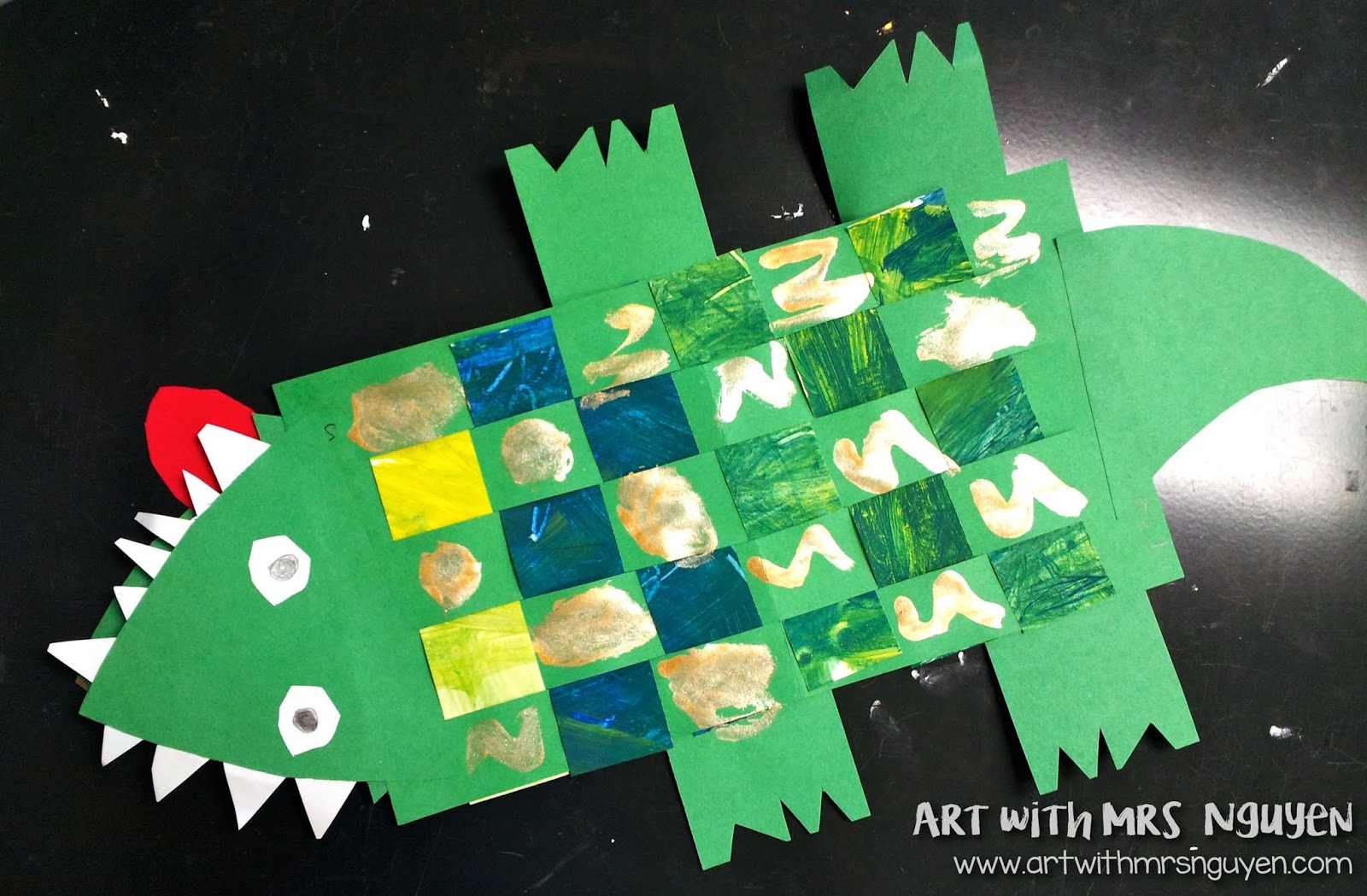 Alligator Weaving (1st) | Art with Mrs. Nguyen
