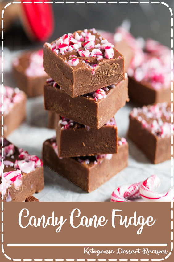 Candy Cane Fudge - Jasminka Kitchen