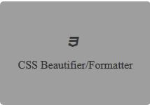 Free Online CSS Beautifier Formatter - dev tools