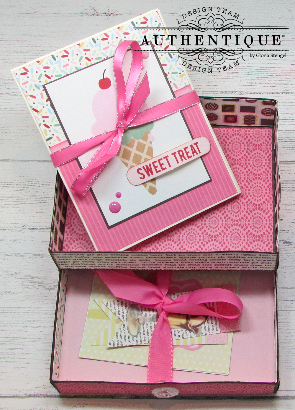 Scraps of Life: Sweet Treats Card Box