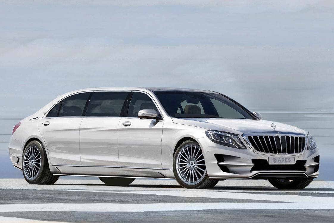 Mercedes-Benz V222 S-Class Pullman by Ares Design | BENZTUNING