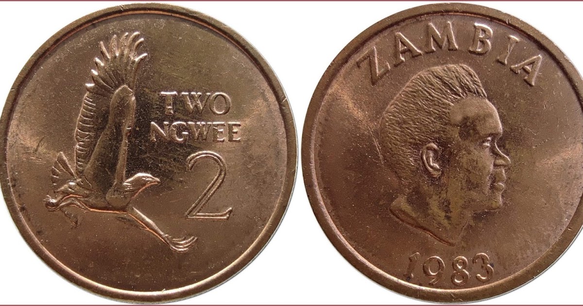 Ngwee: coin from Republic of Zambia (1968-...); 1/100 kwacha