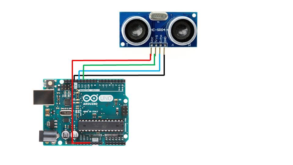 Arduino Tutorial by Manmohan Pal: Ultrasonic LED distance meter using ...