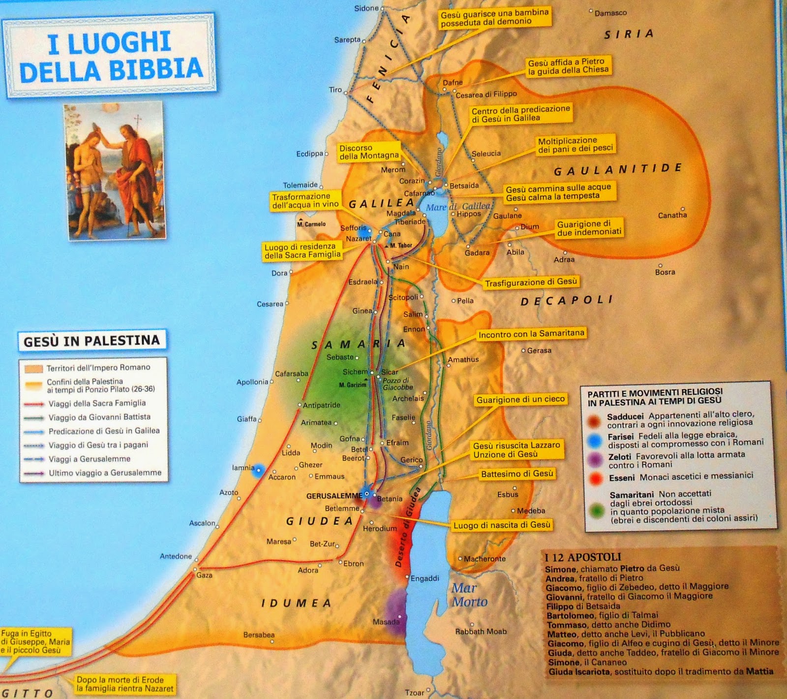 IdRNicFi: Luoghi della Bibbia