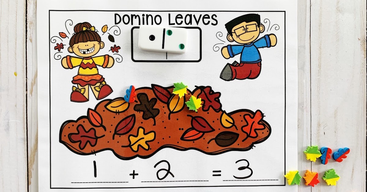 Fall Themed Additon Games | Busy Hands and Minds