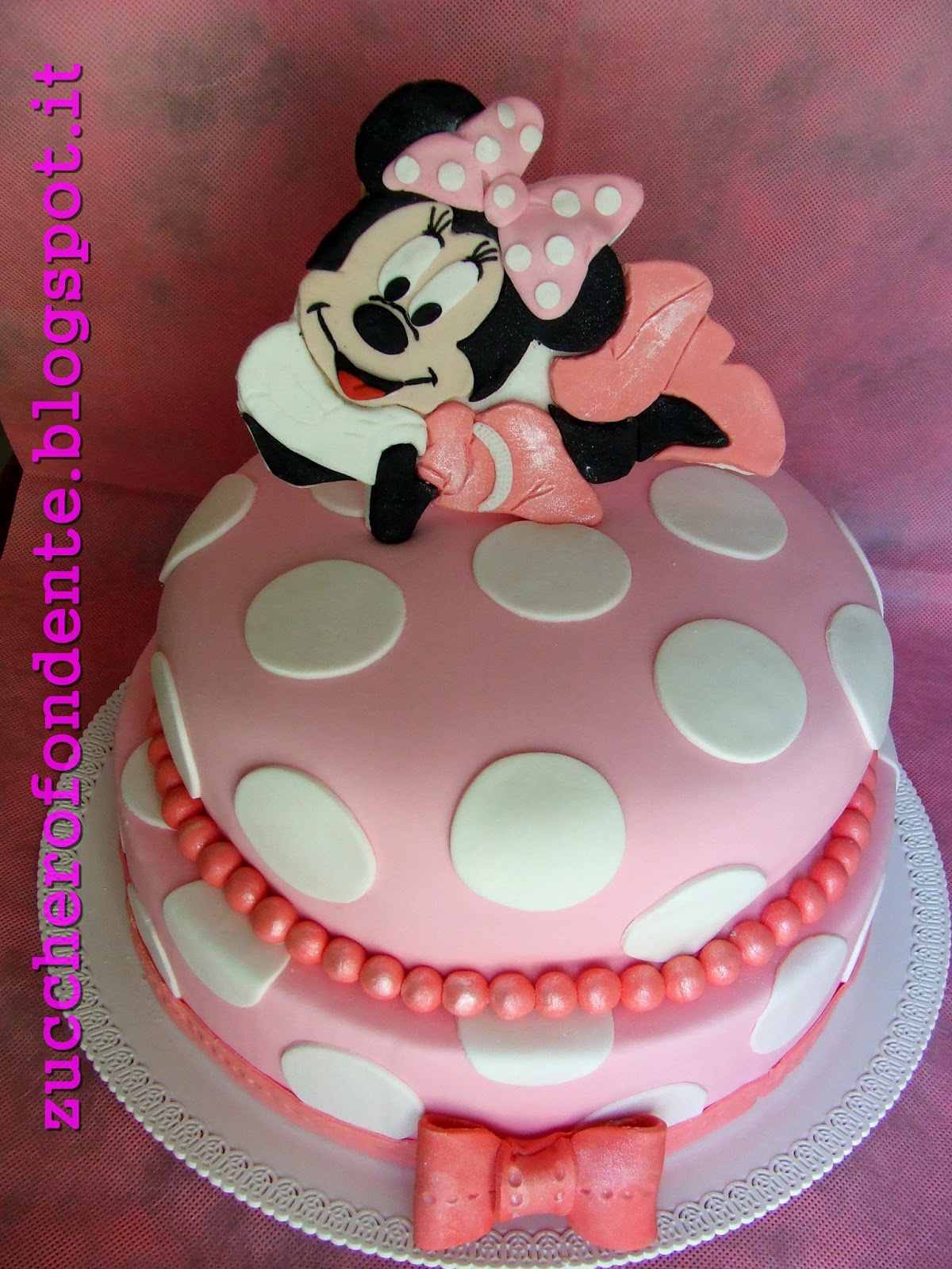 zuccherofondente: Torta Minnie