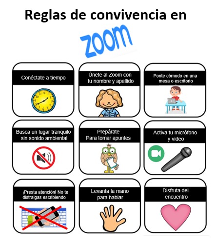 Navegando 1: ENCUENTROS ZOOM | REGLAS DE CONVIVENCIA