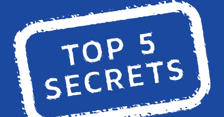 five most important secrets for success
