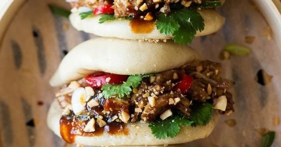 Vegan bao buns with pulled jackfruit - The Most Delecious Recipes