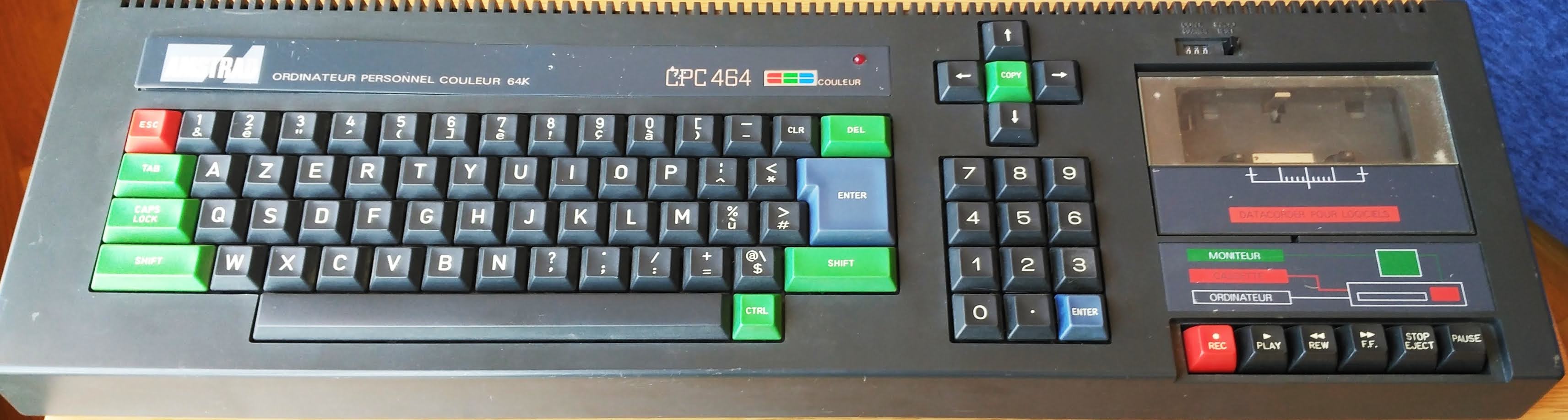 Retro Ordenadores Orty: Amstrad CPC 464 (Ordinateur Personnel Couleur ...