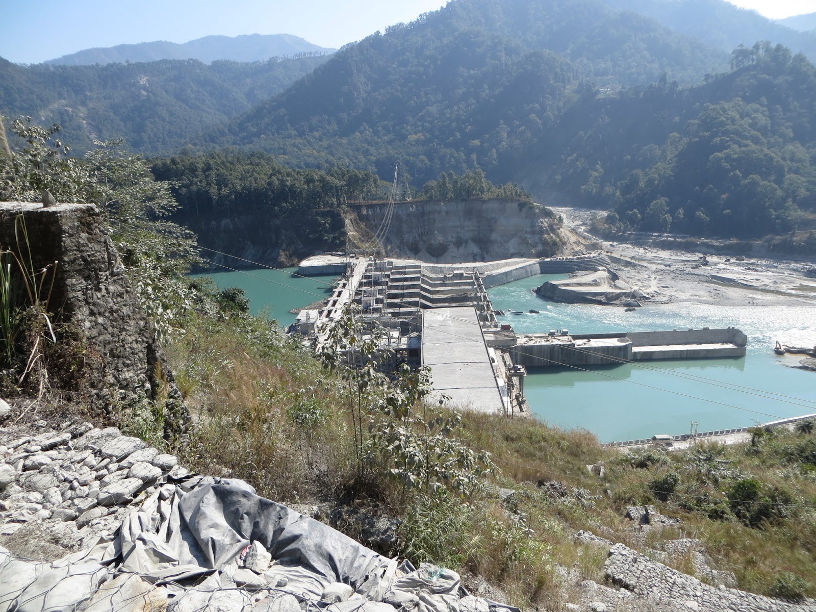 Ganga-Brahmaputra: Teesta Low Dam III, December 2012