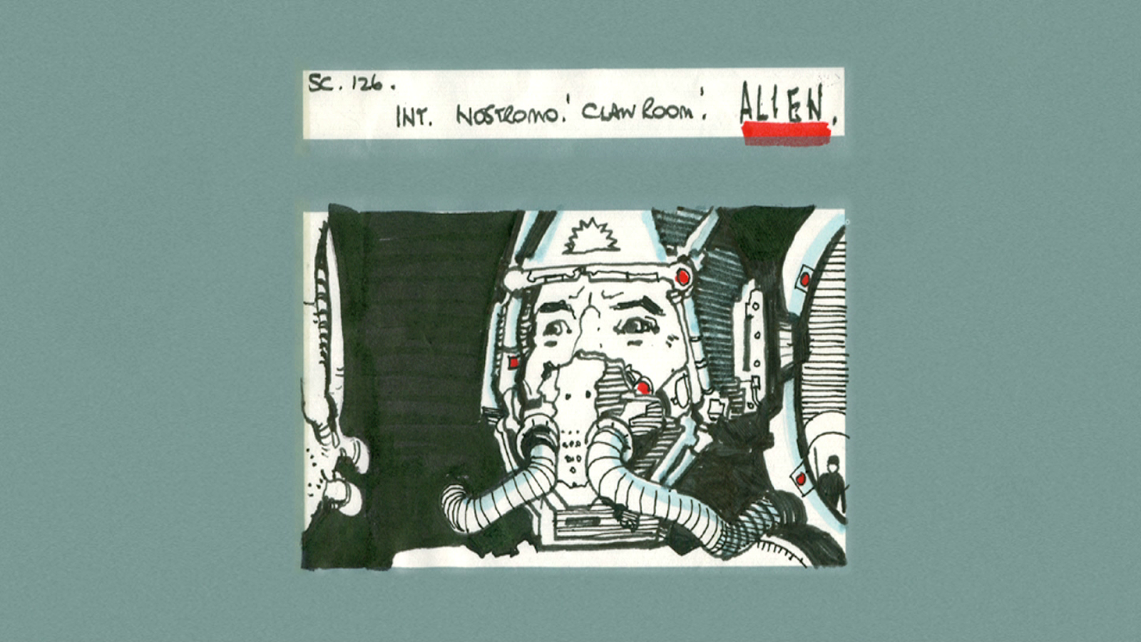 Alien Explorations: Alien: Ridleygrams: scene 124 : Early visualisation ...