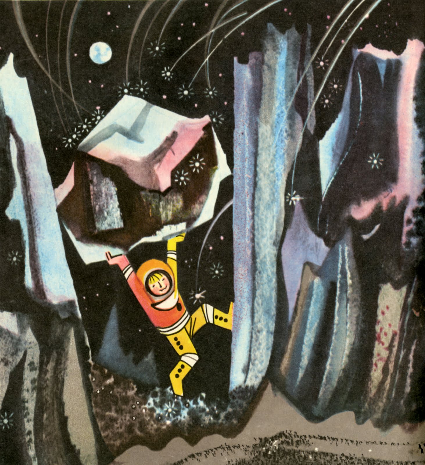 Dreams of Space - Books and Ephemera: Grishka and the Astronaut (1970/1981)