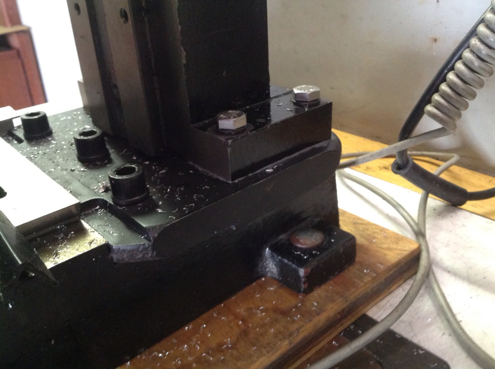 Robert's Projects: Mini Mill Solid Column Conversion