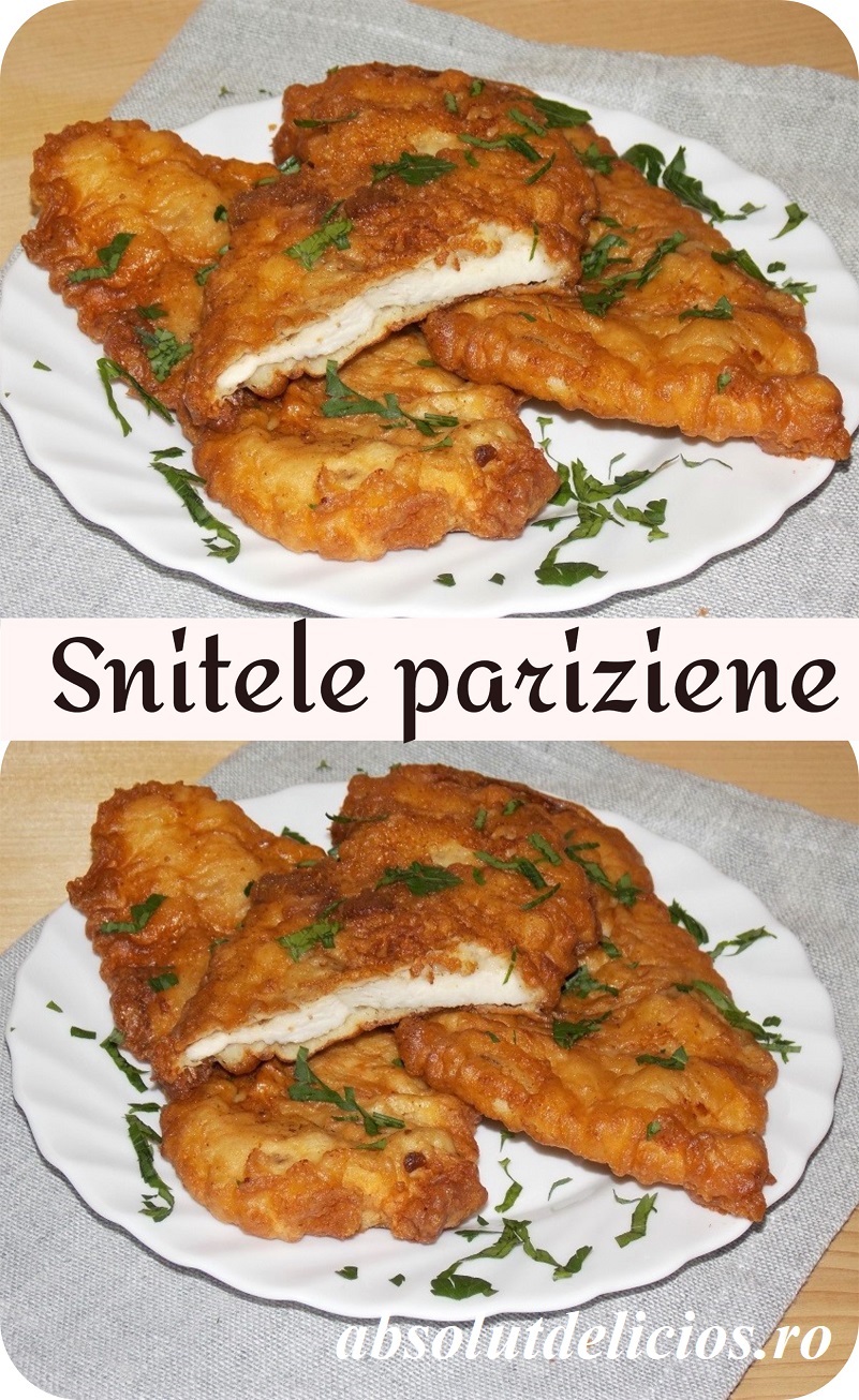 Absolut Delicios: SNITELE PARIZIENE