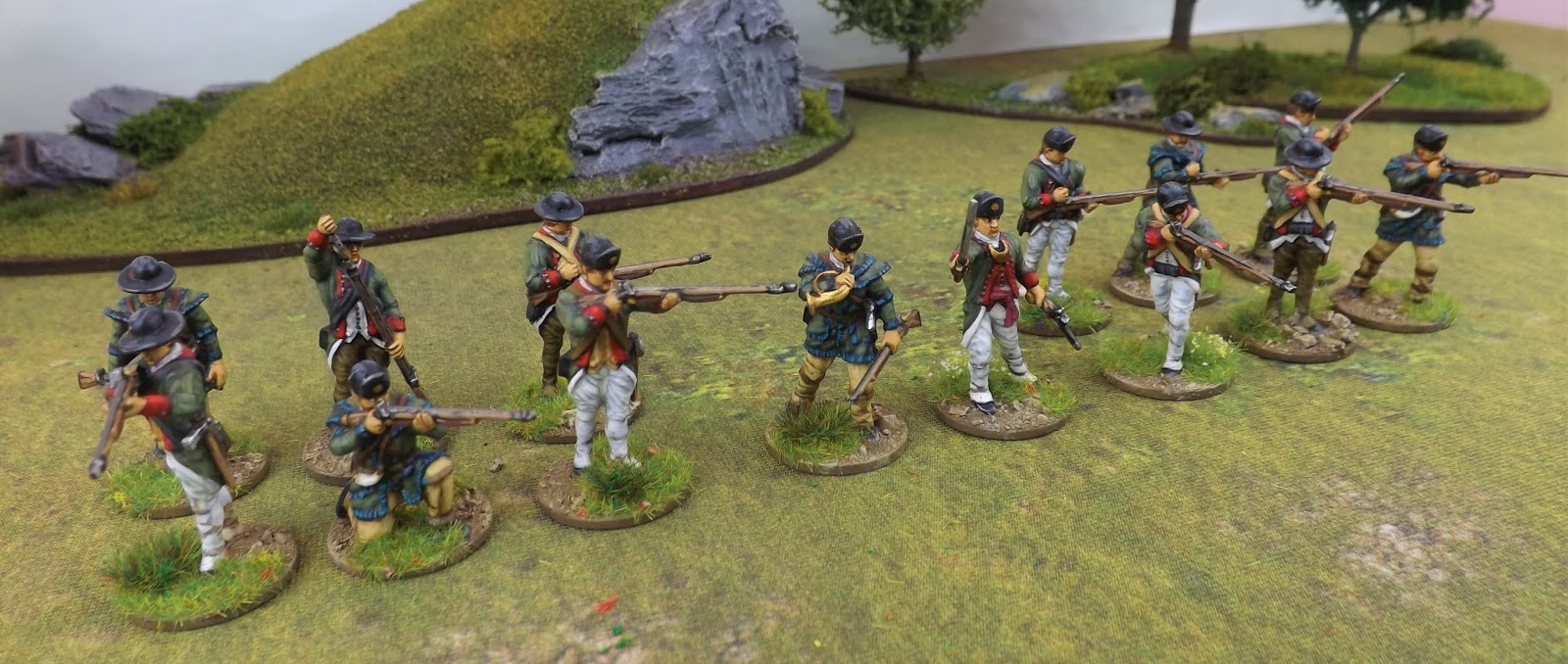 JJ's Wargames: AWI - Butler's Rangers & Iroquois Indians