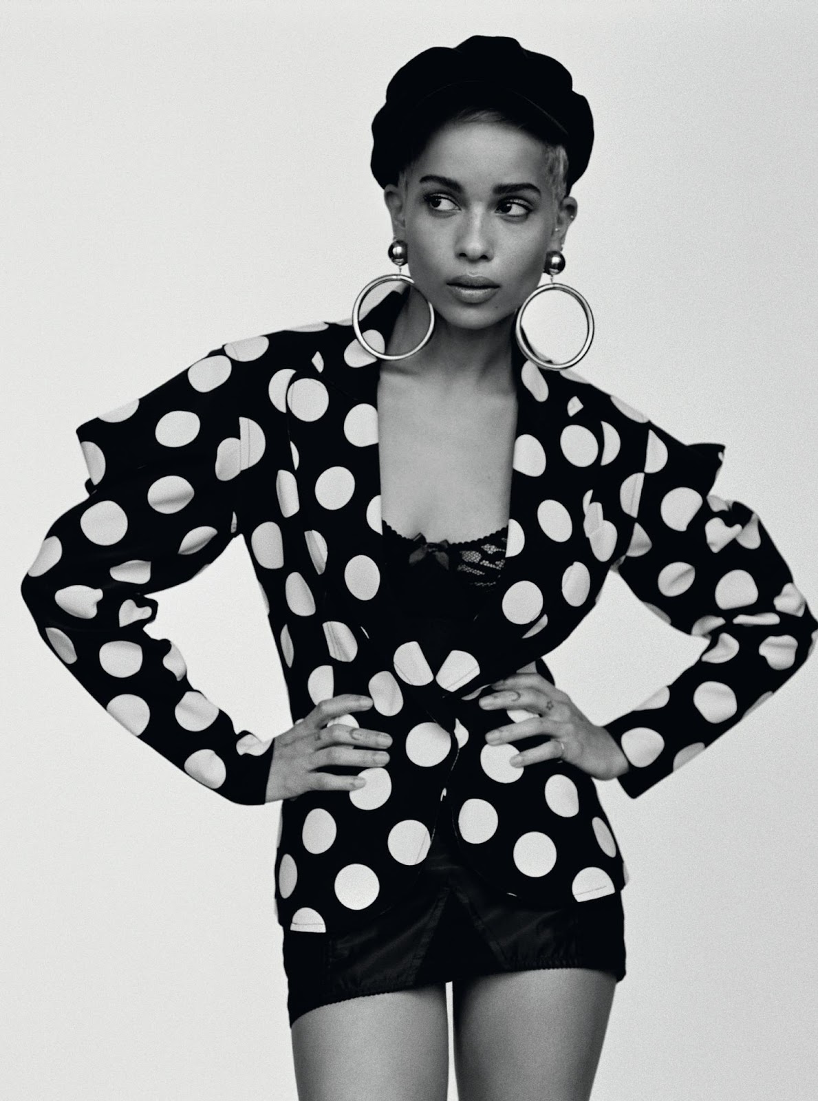 Zoe Kravitz In British Vogue October 2017 By Alasdair Mclellan