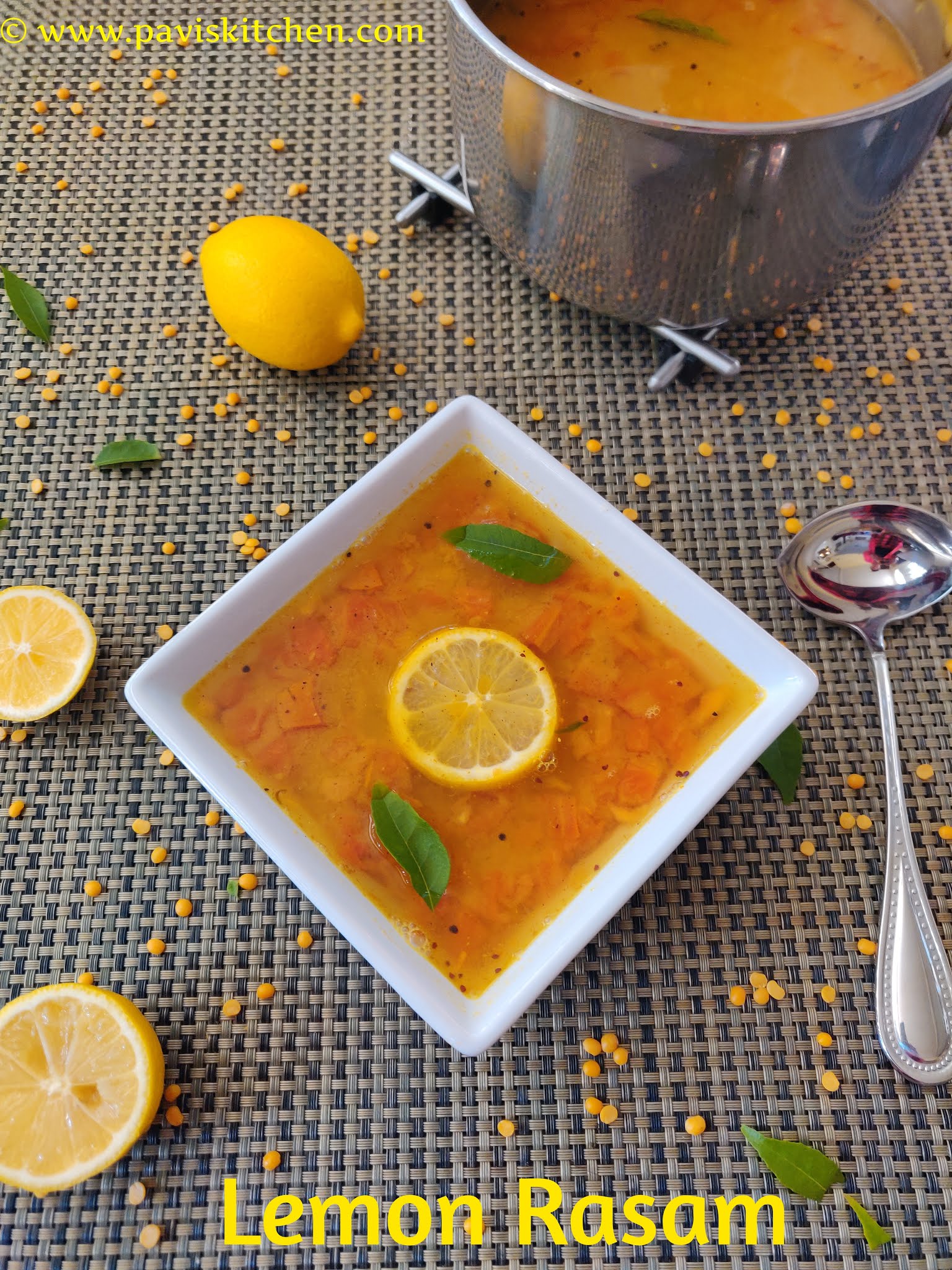 Lemon rasam recipe | Lemon Dal Rasam | Elumichai rasam | Nimbu rasam ...