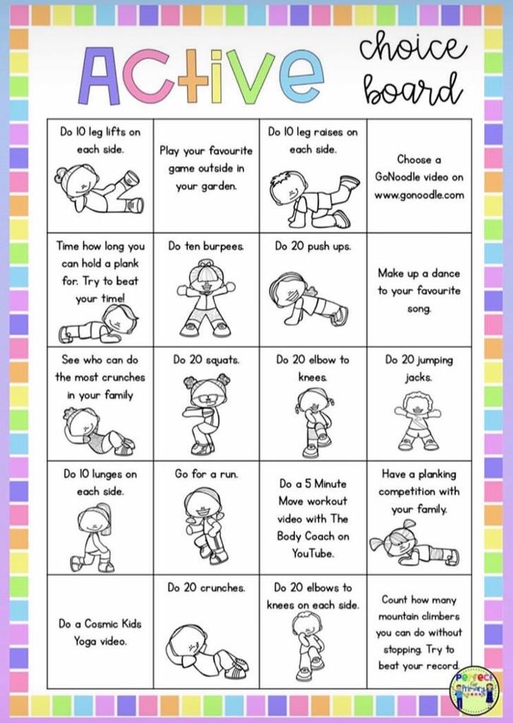 Stay At Home Activities