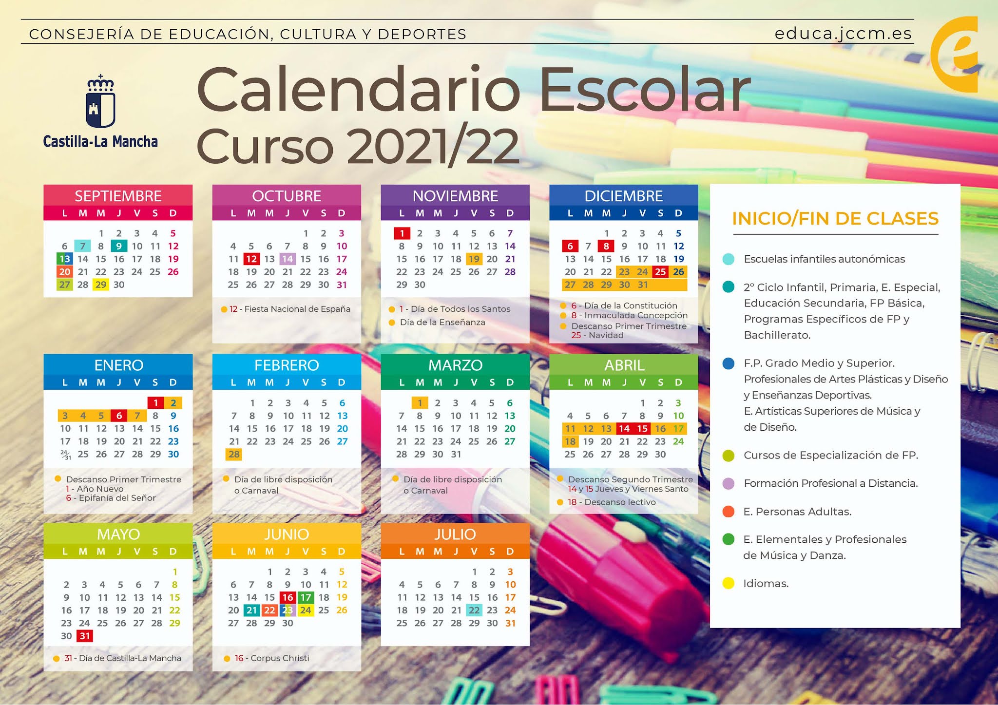Calendario escolar