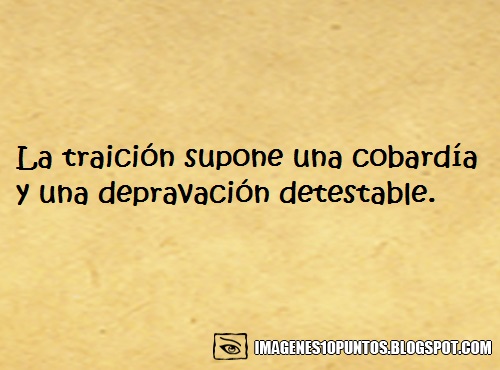 Frases de traición ~ Imágenes de 10