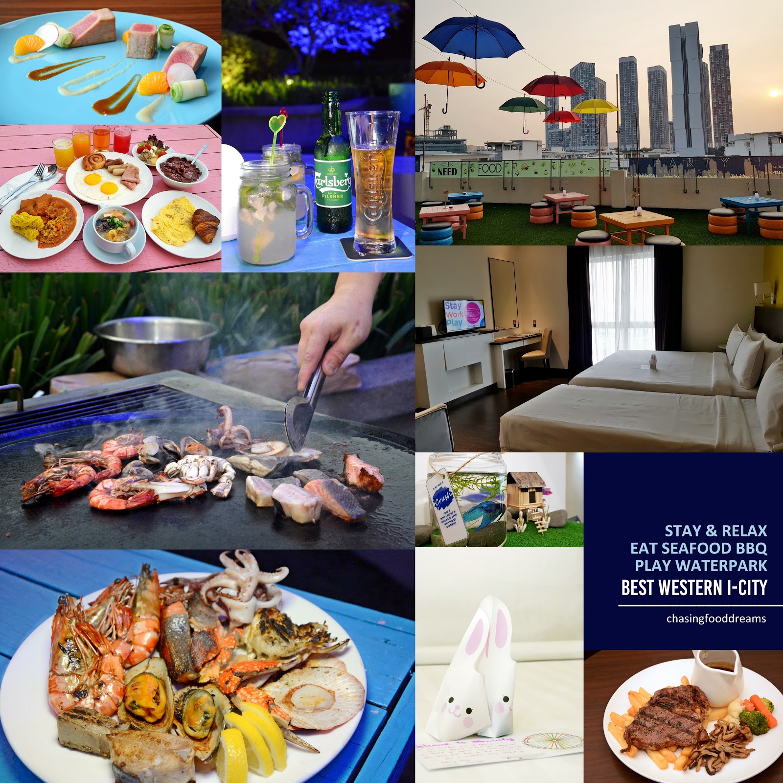 CHASING FOOD DREAMS: Best Western i-City Hotel Staycation with All You ...