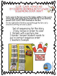 CLICK, CLACK, HO! HO! SEQUENCING ~ Book Units by Lynn