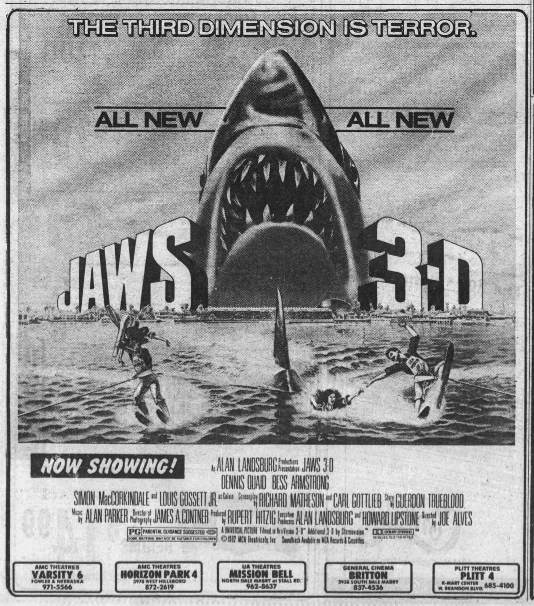 Happyotter: JAWS 3 (1983)