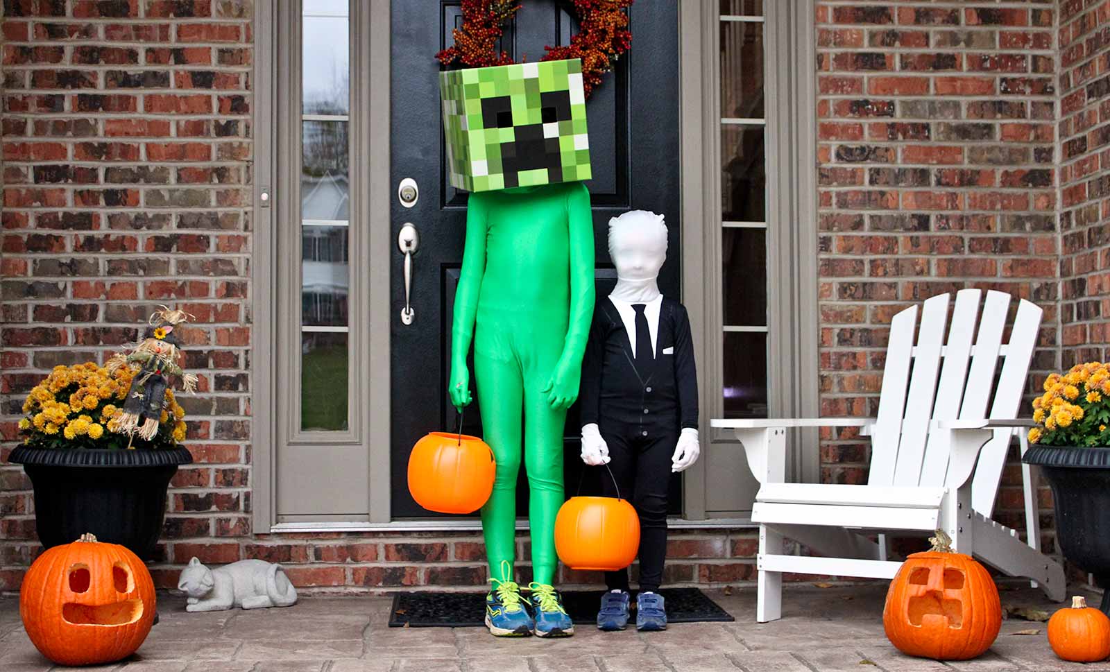 Slenderman Minecraft Costume