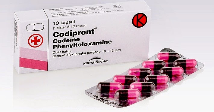 CODIPRONT (Codeine, Phenyltoloxamine) - Obat Generik Asam Urat