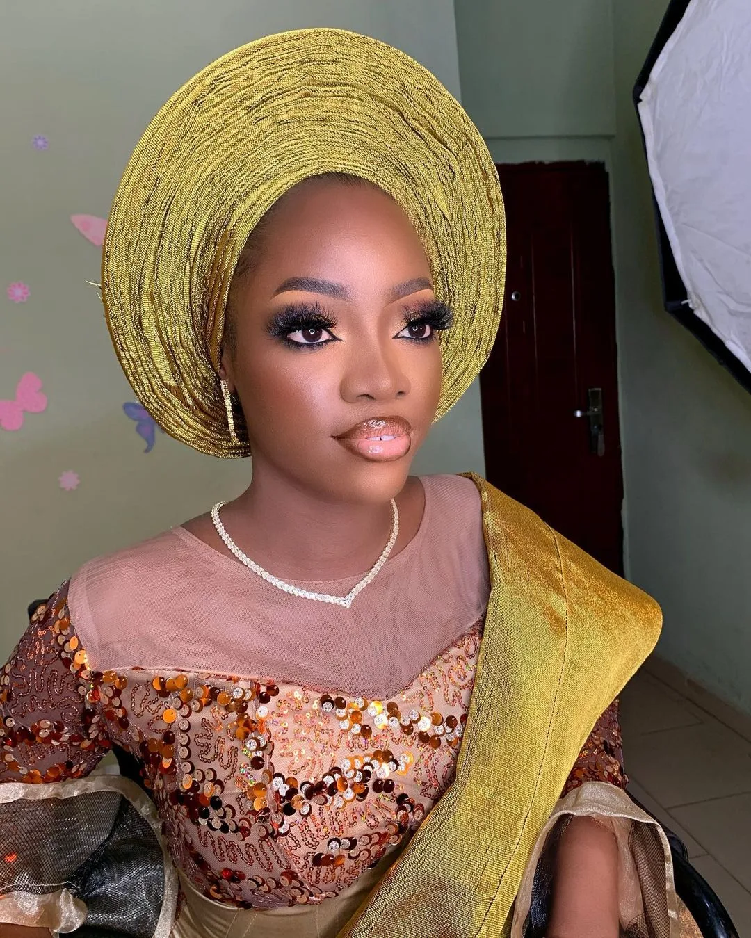 50 gele and makeup styles for a 2021 Nigerian bride. | Melody Jacob